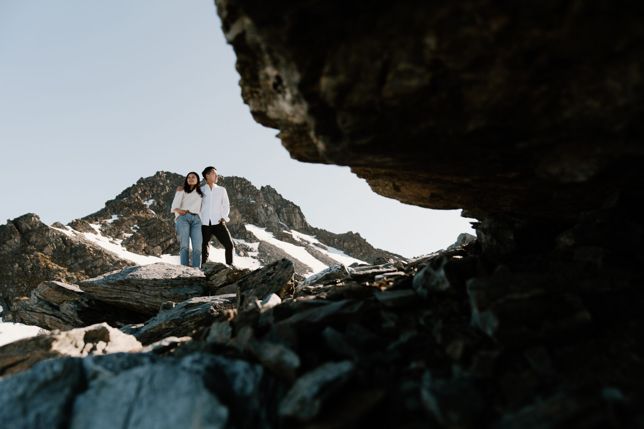 A Spectacular Heli Surprise Proposal at Lake Lochnagar